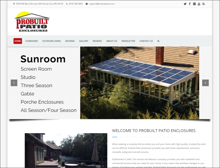 Probuilt Patio – OHS Publishing | Kansas City Web Design & SEO